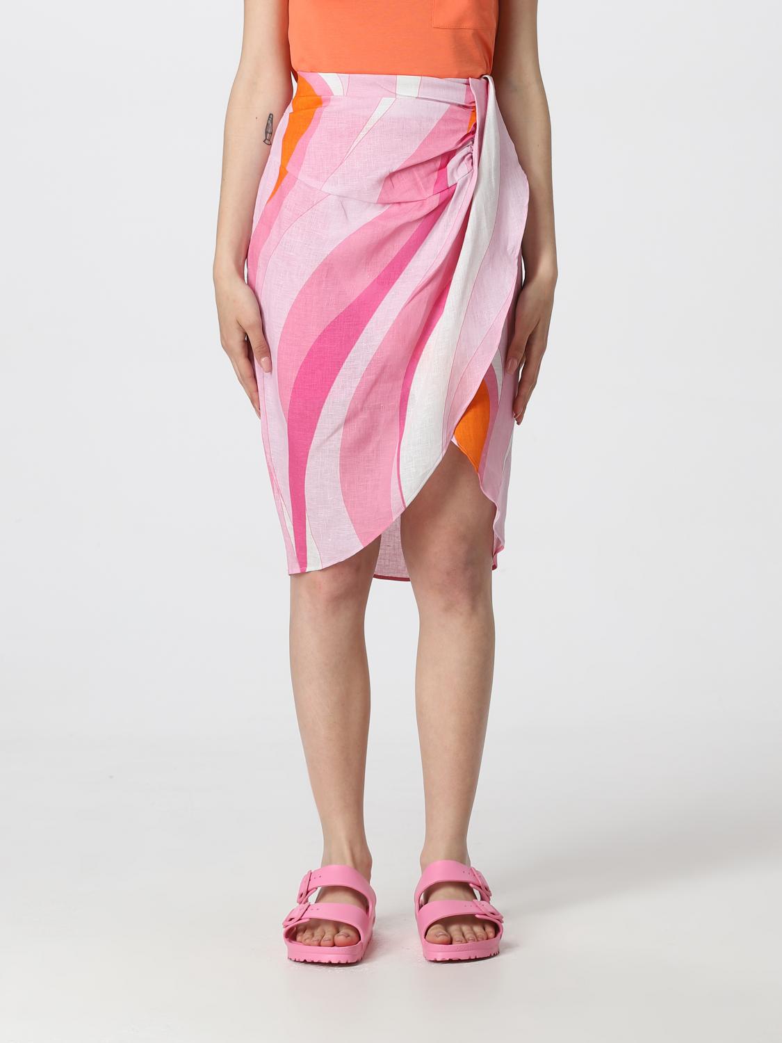 MC2 SAINT BARTH: Skirt woman - Multicolor | Mc2 Saint Barth skirt ...