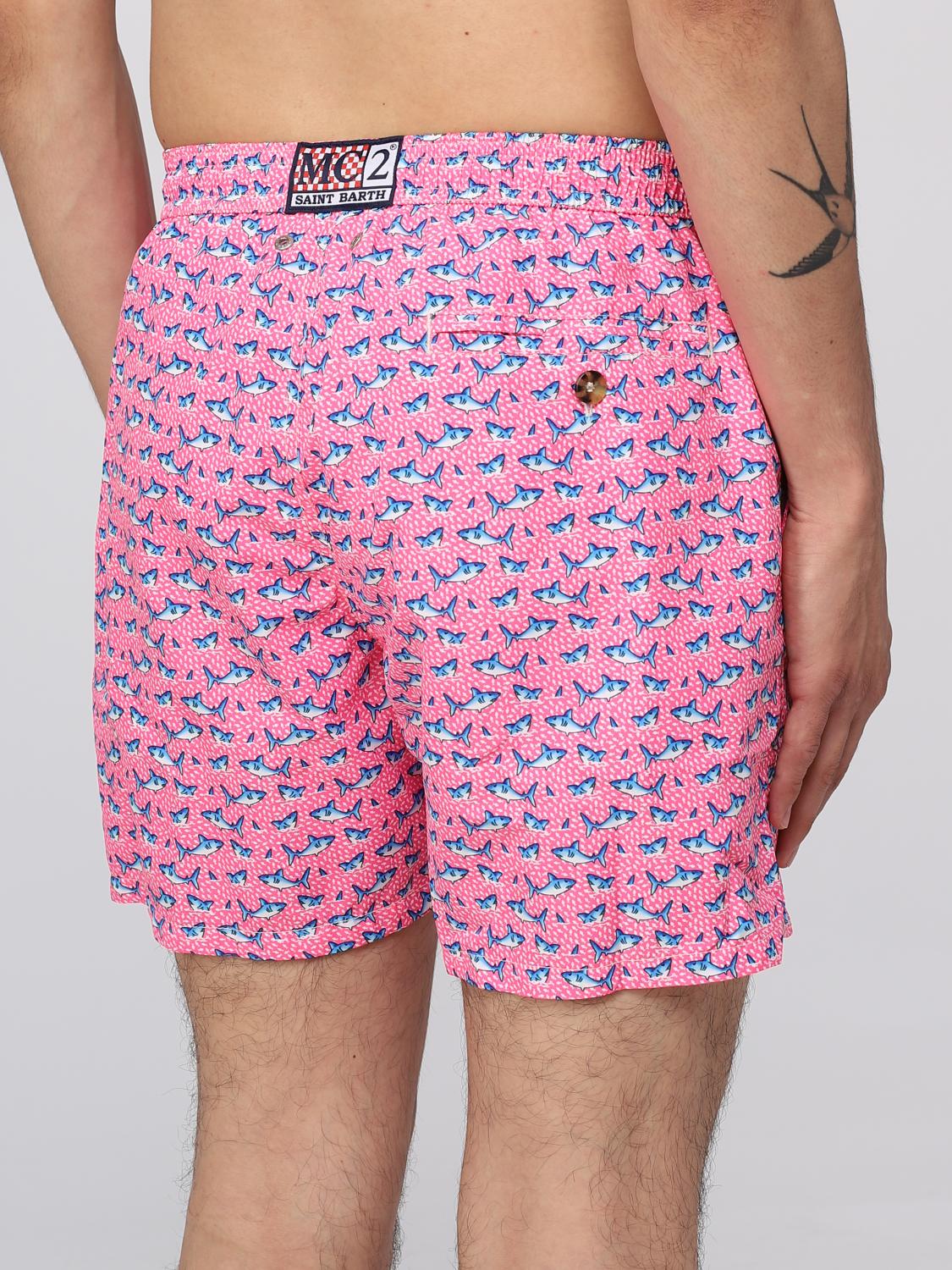 Mc2 Saint Barth Swimsuit men - Fuchsia | LIG0003-00559D | GIGLIO.COM