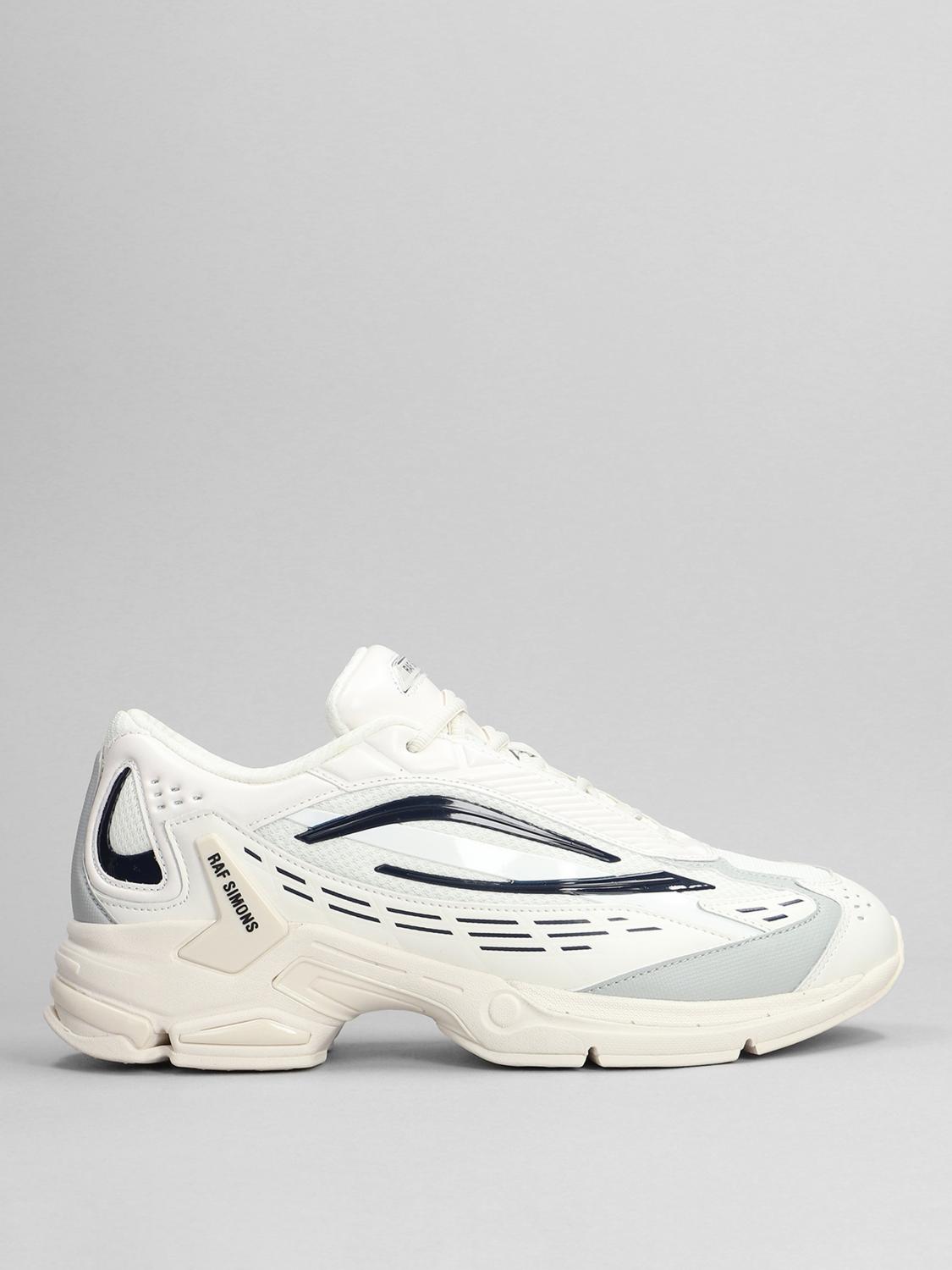 RAF SIMONS: Shoes men - White | Raf Simons sneakers HR830002S online at ...
