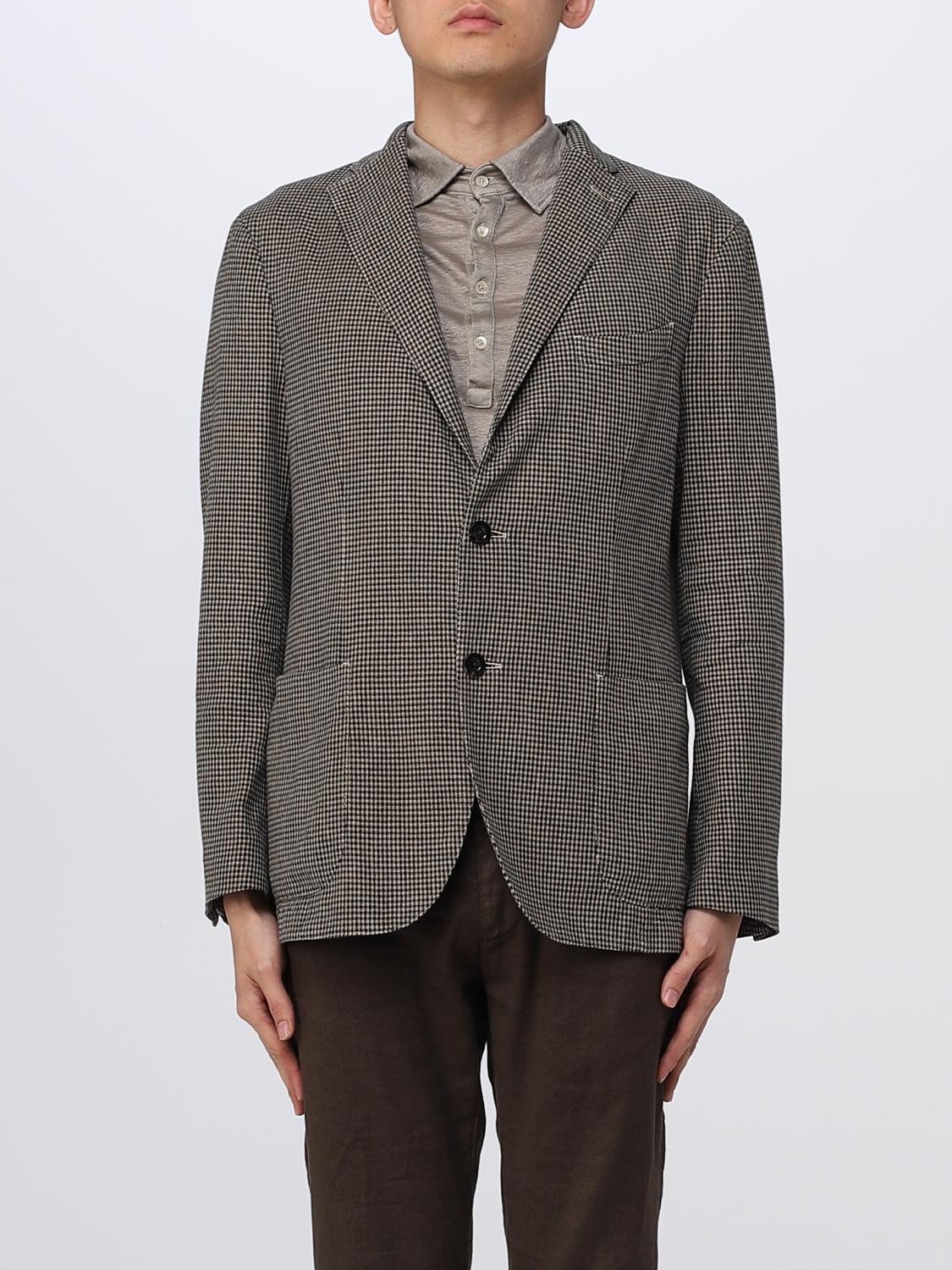 BOGLIOLI: Jacket men - Black | Boglioli jacket N1302QSB3438 online at ...