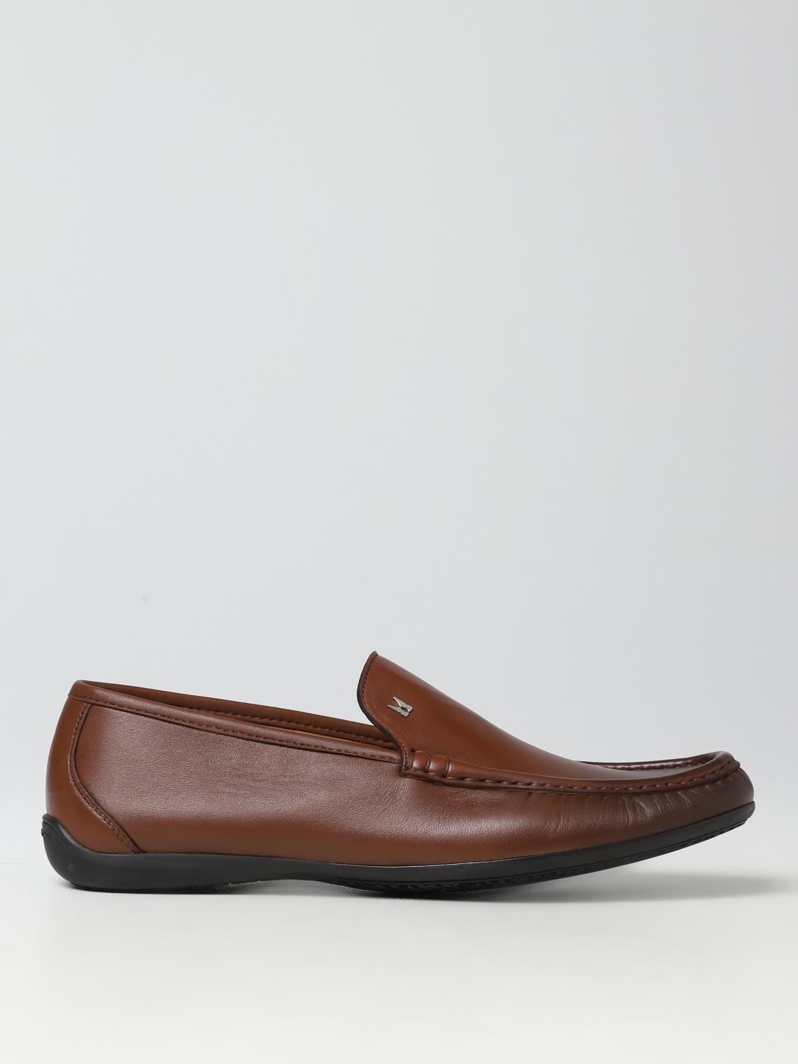 MORESCHI: Zapatos hombre , Marrón | Mocasines Moreschi 300030130301 en ...