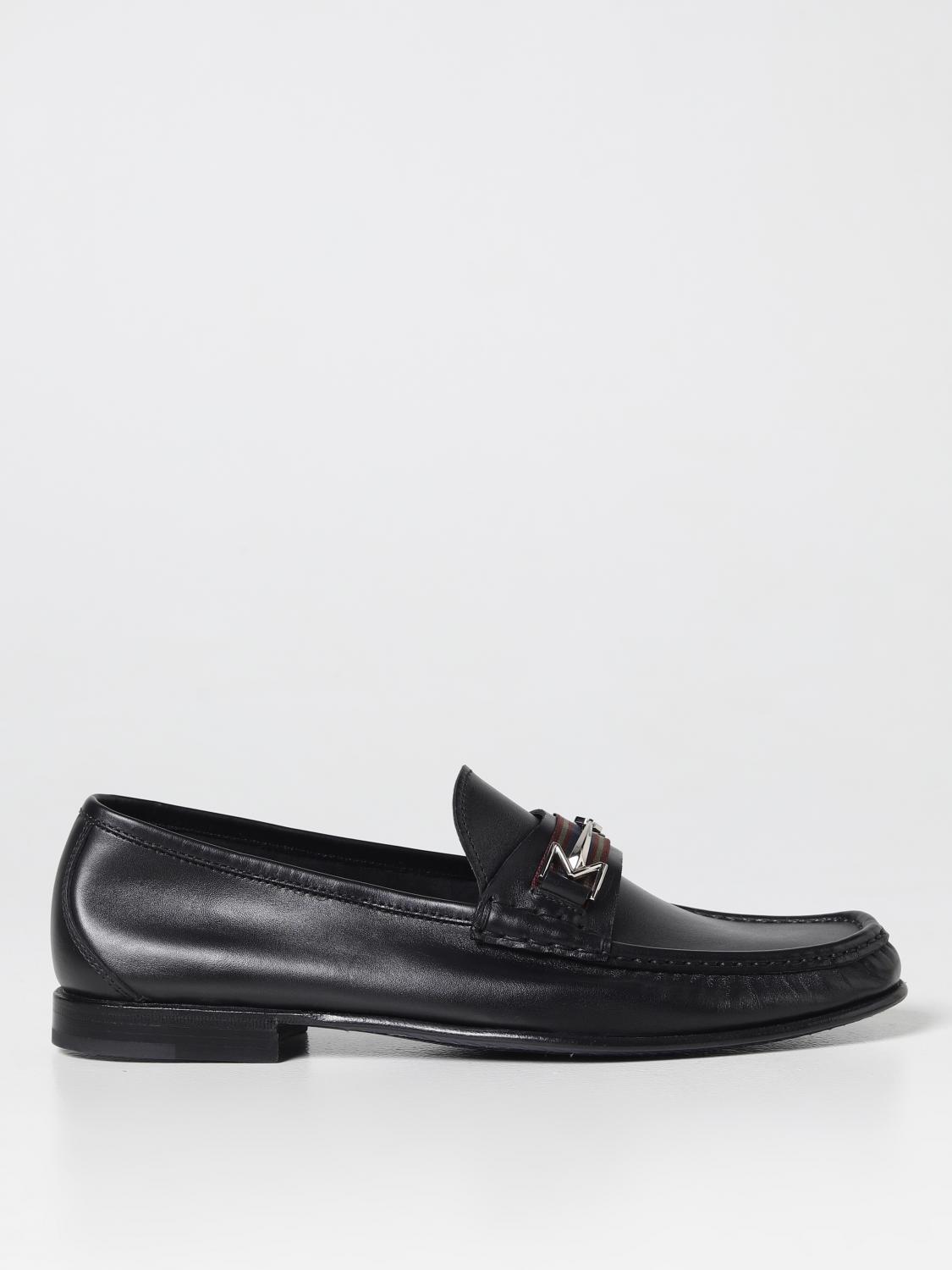 MORESCHI: Shoes men - Black | Moreschi loafers 300029780701 online at ...