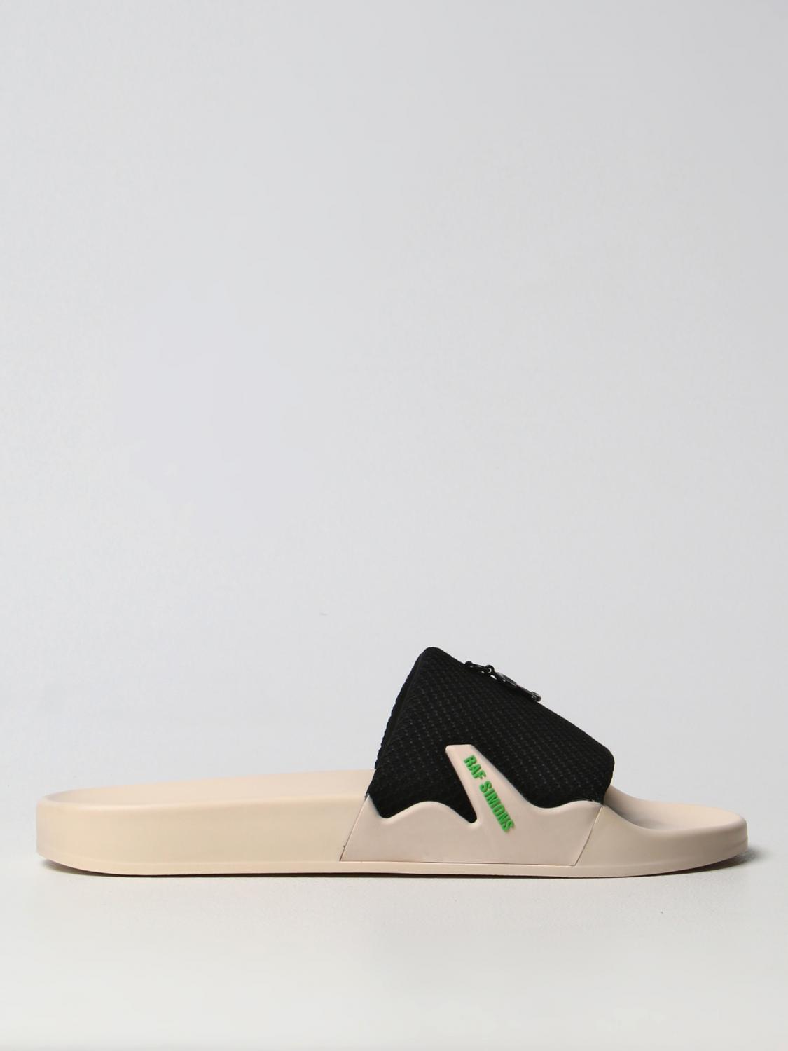 RAF SIMONS: Shoes men - Black | Raf Simons sandals HR810003T online at ...