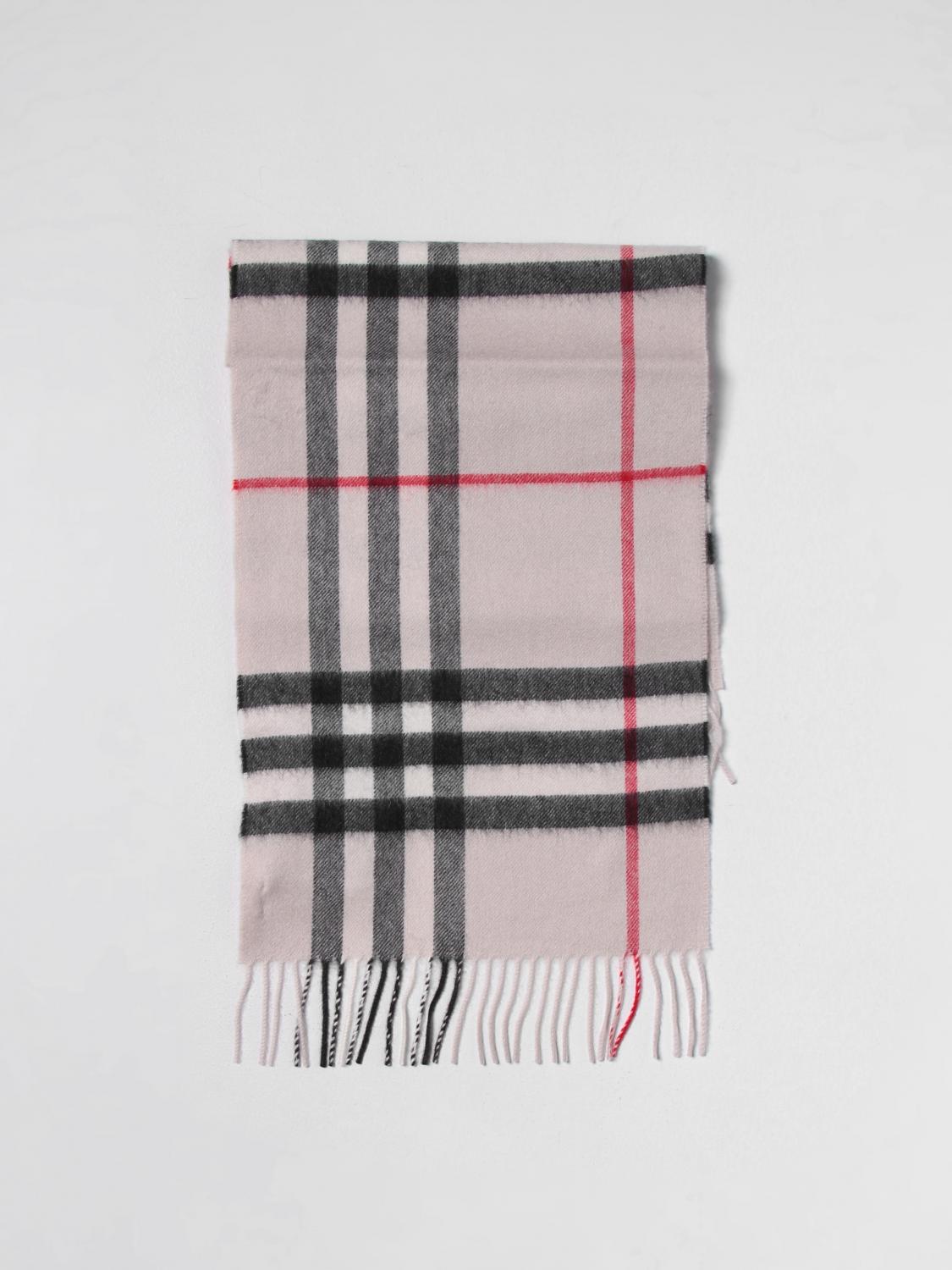 BURBERRY: Sciarpa Vintage Check in cashmere stampato - Beige | Sciarpa ...
