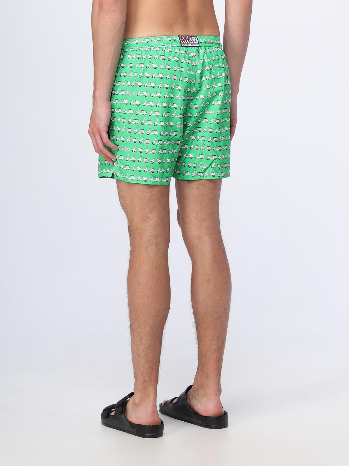 MC2 SAINT BARTH: Swimsuit men - Green | Mc2 Saint Barth swimsuit ...