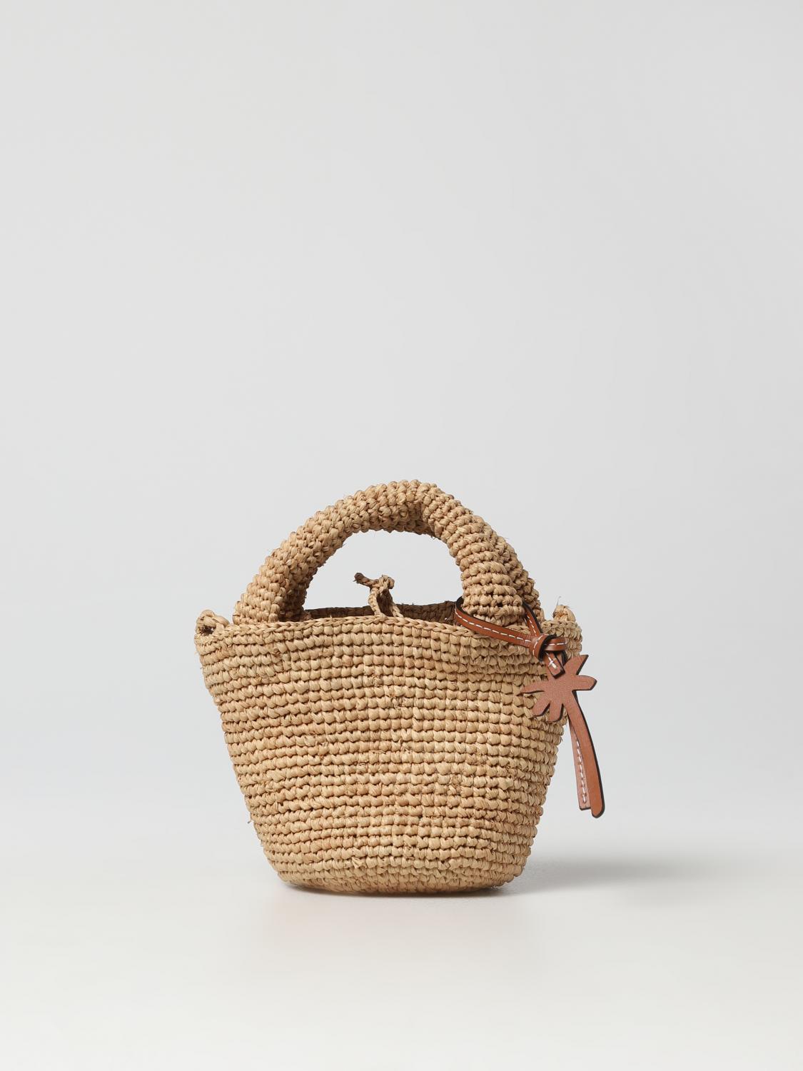 MANEBI: Handbag woman - Beige | Manebi mini bag V22AM online at GIGLIO.COM