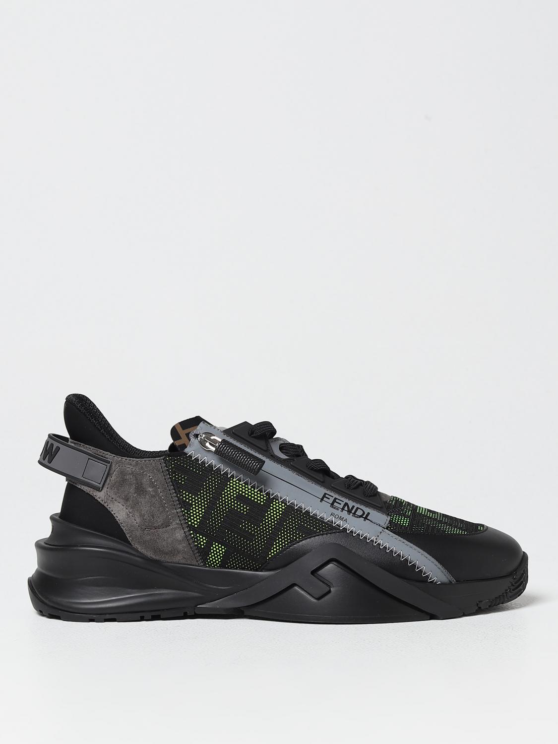 FENDI: Baskets homme - Noir | Baskets Fendi 7E1392AD78 en ligne sur ...