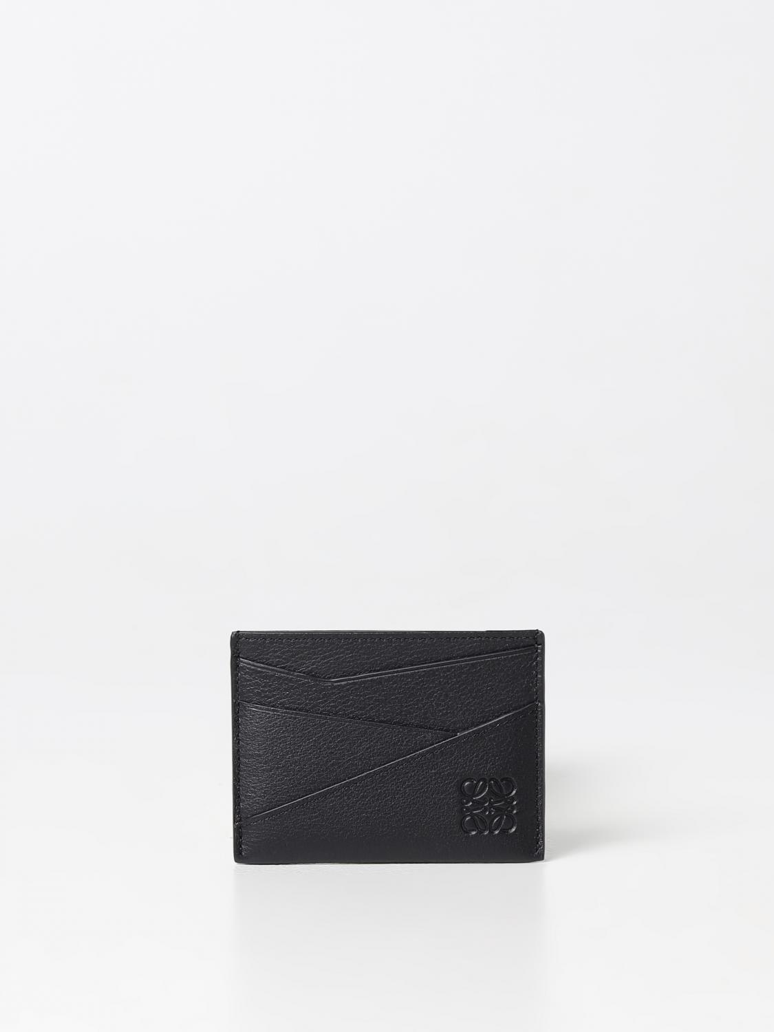LOEWE: Wallet men - Black | Loewe wallet C510Q77X02 online at GIGLIO.COM