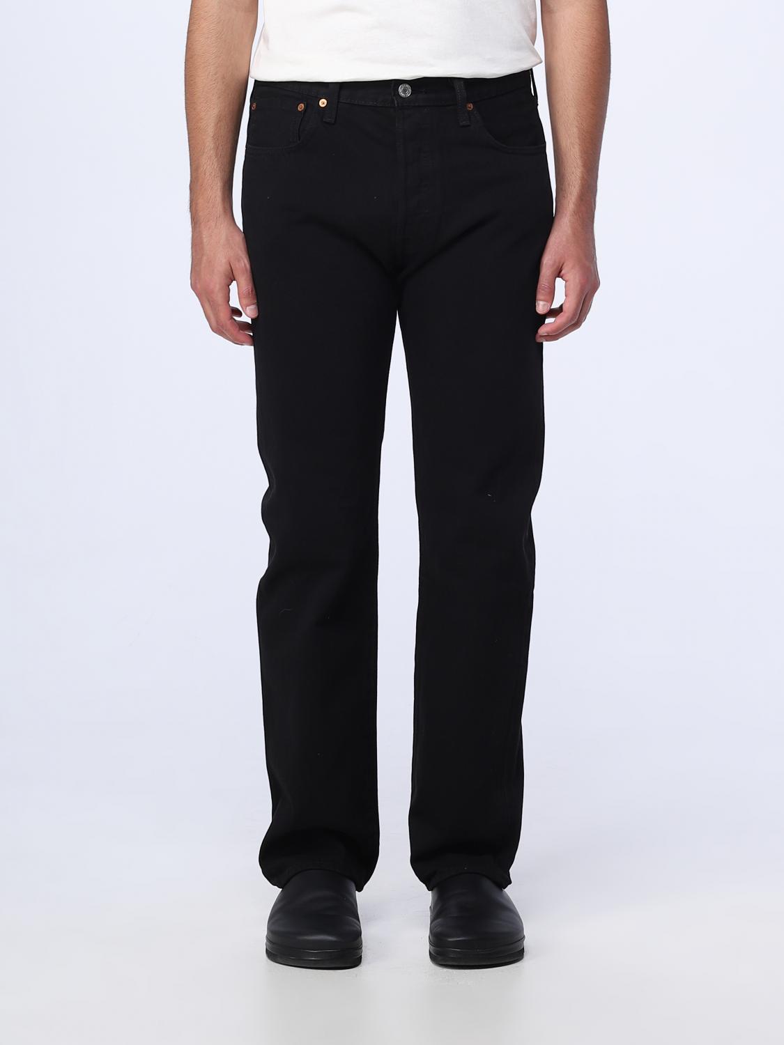 LEVI'S: Jeans men - Black | Levi's jeans 00501 online at GIGLIO.COM