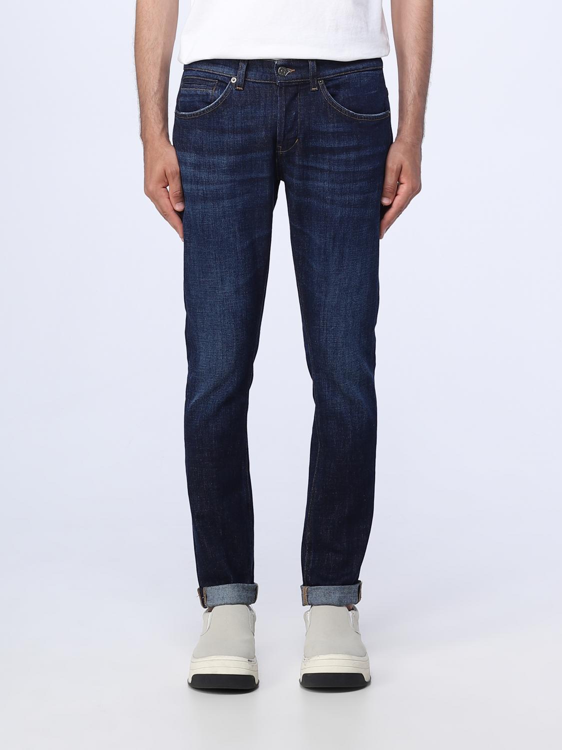DONDUP: Jeans in denim - Blue Navy | Jeans Dondup UP232DS0229UGE7 ...