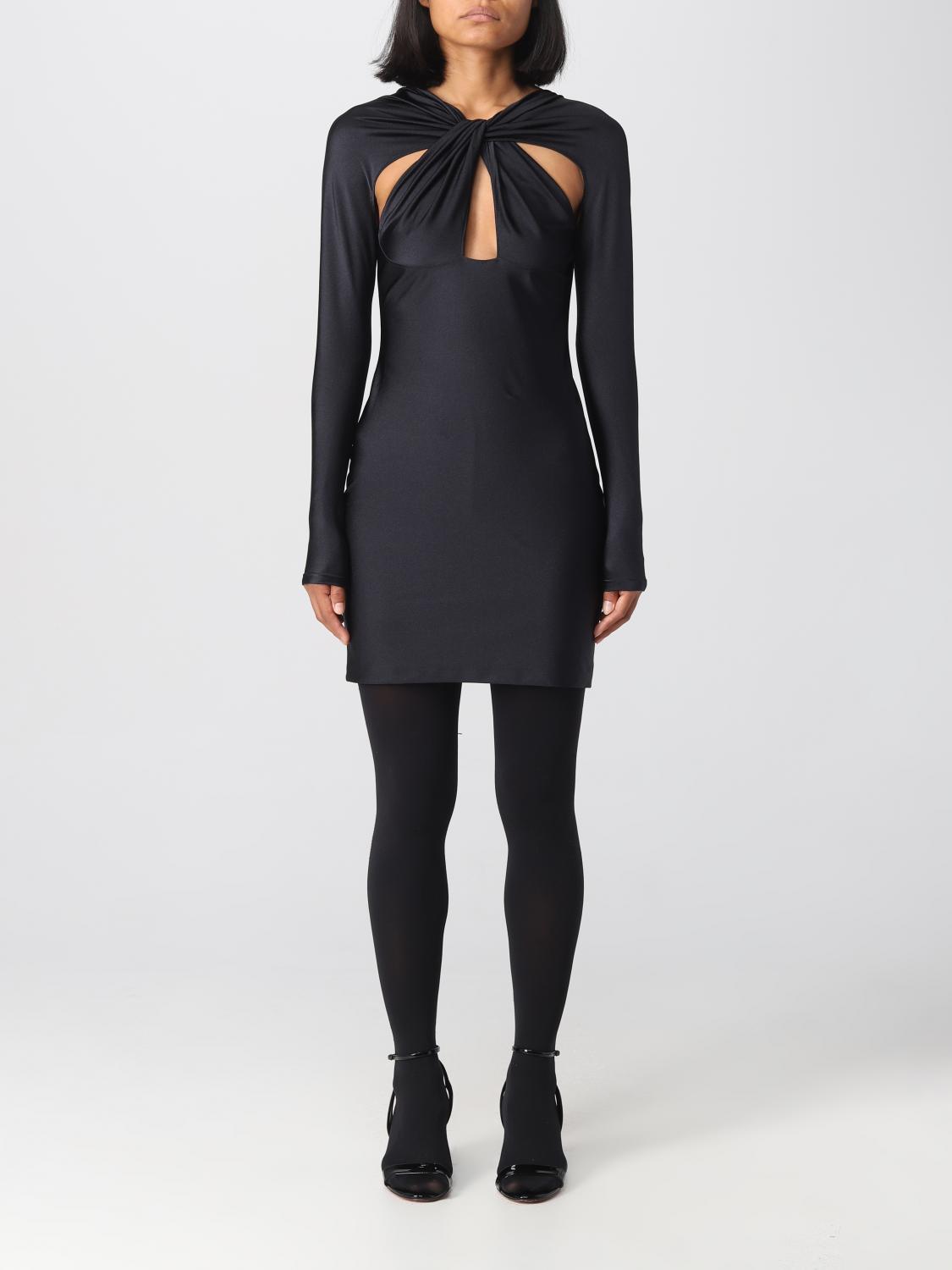 COPERNI: Dress woman - Black | Coperni dress COPJS18545 online at ...