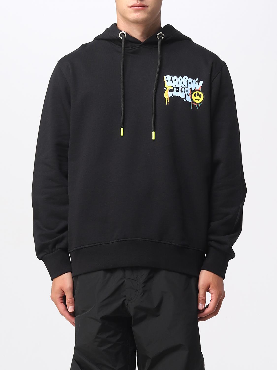 BARROW: Sweatshirt men - Black | Barrow sweatshirt F3BWUAHS142 online ...