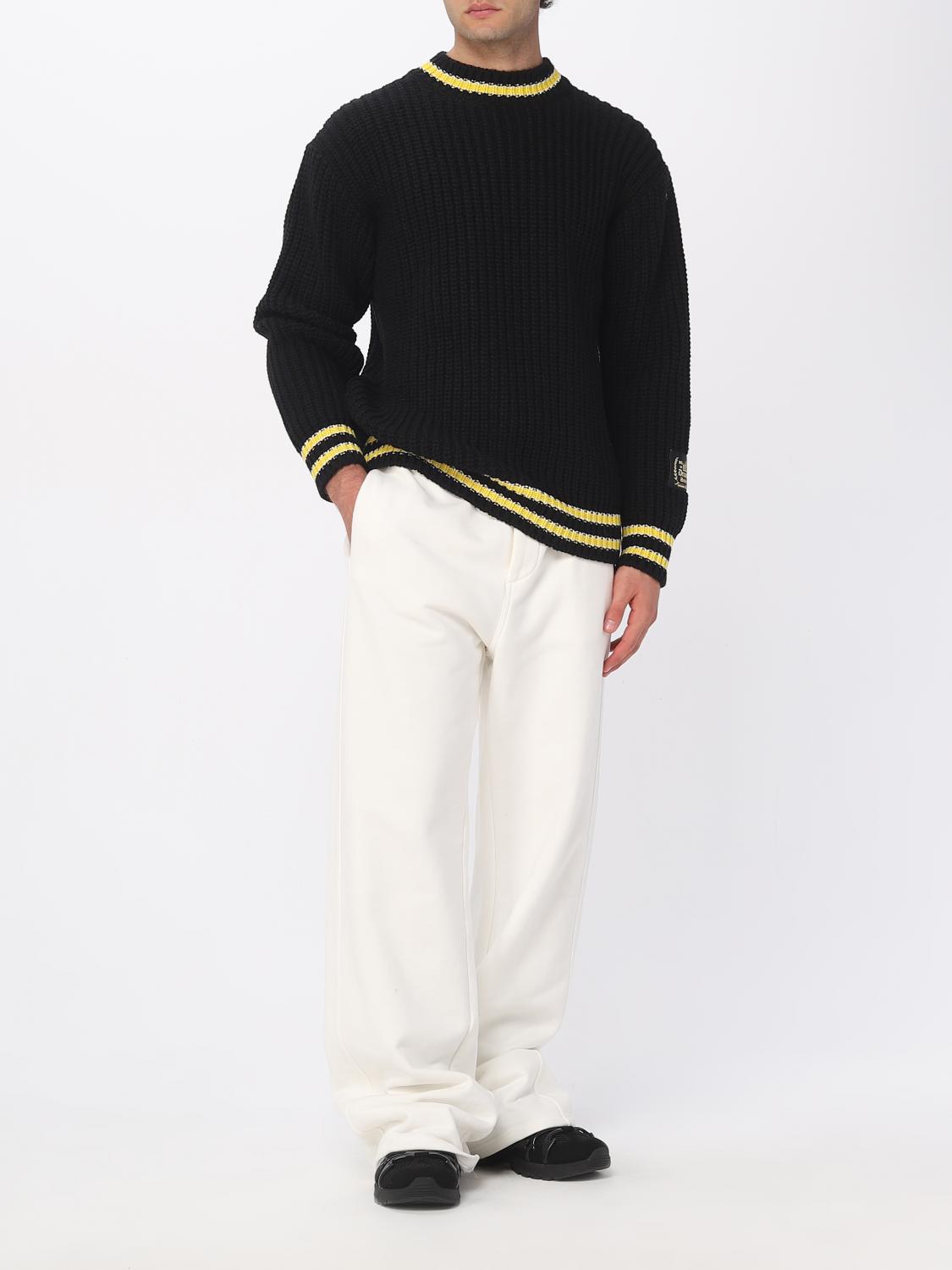 MSGM: sweater in virgin wool blend - Black | MSGM sweater ...