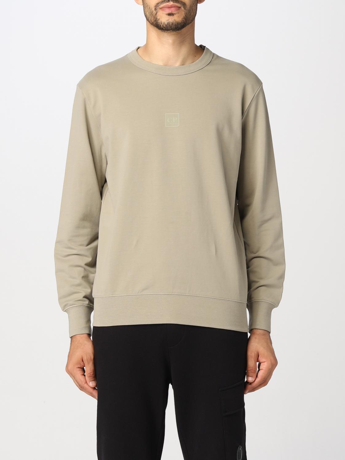C.P. COMPANY: Jumper men - Kaki | C.P. Company sweatshirt ...