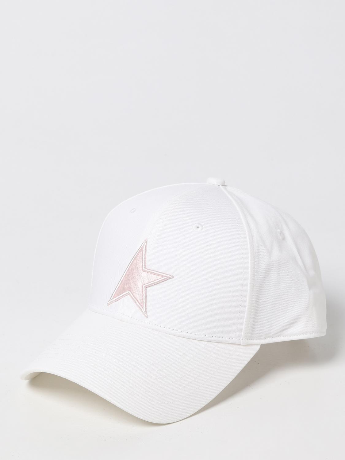 GOLDEN GOOSE: baseball cap with star - Ivory | Golden Goose hat ...