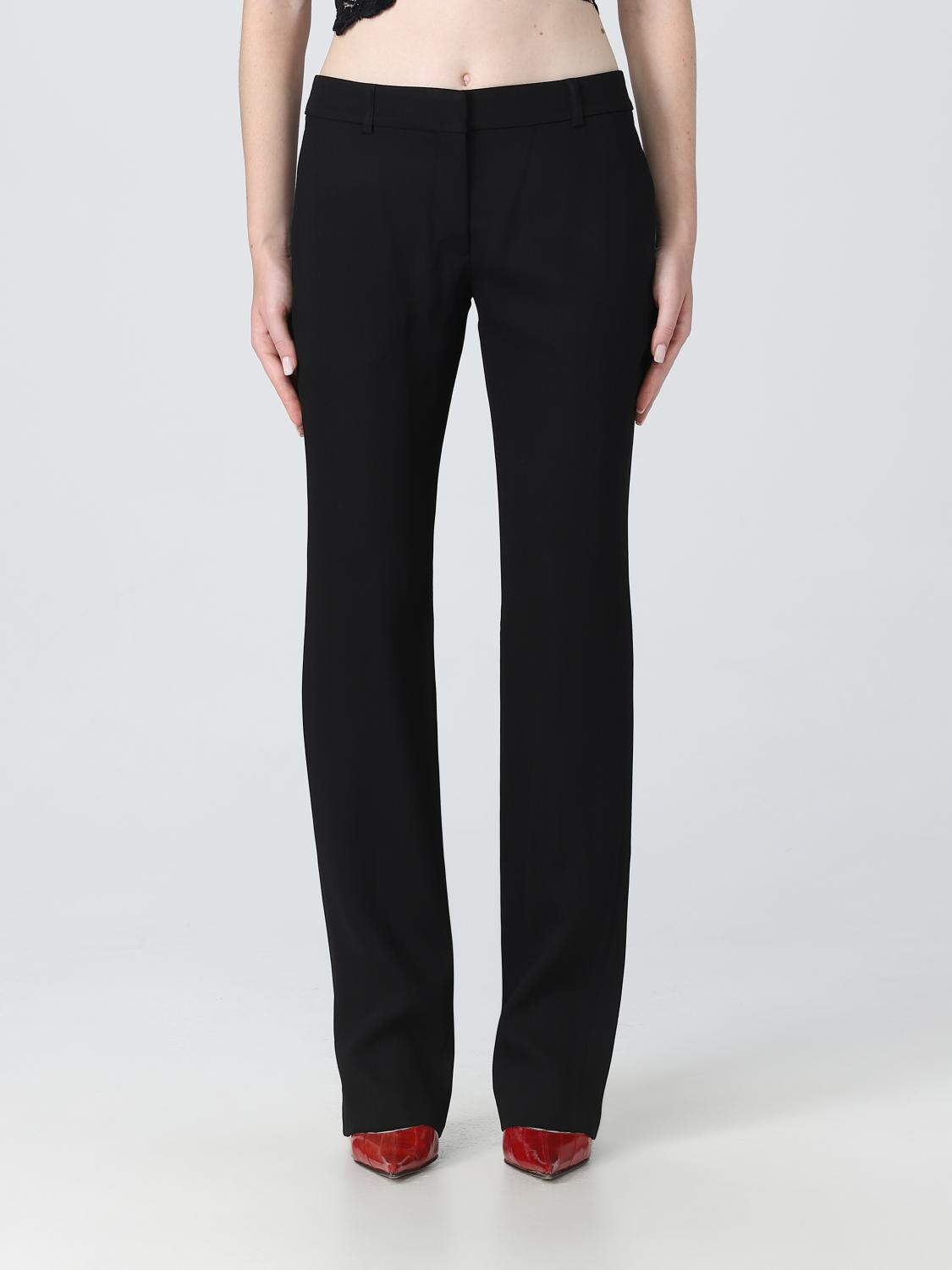 ACNE STUDIOS: Pants woman - Black | Acne Studios pants AK0711 online at ...