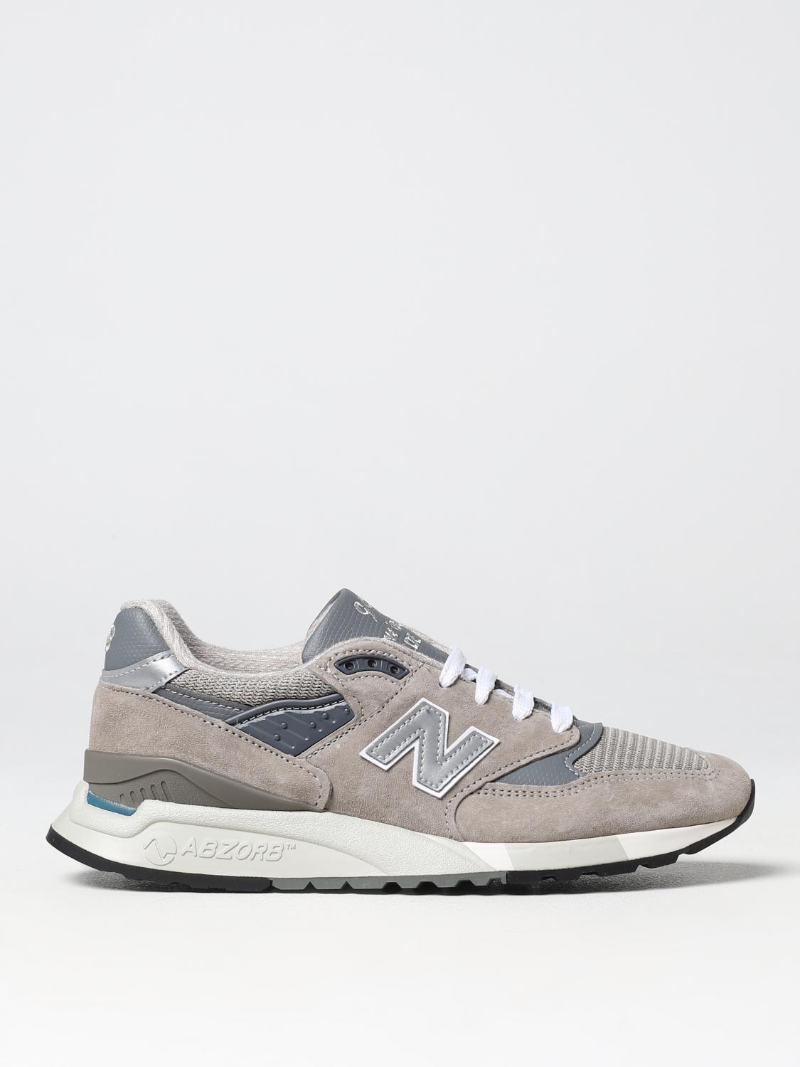 NEW BALANCE: Sneakers men - Grey | New Balance sneakers U998GR online ...