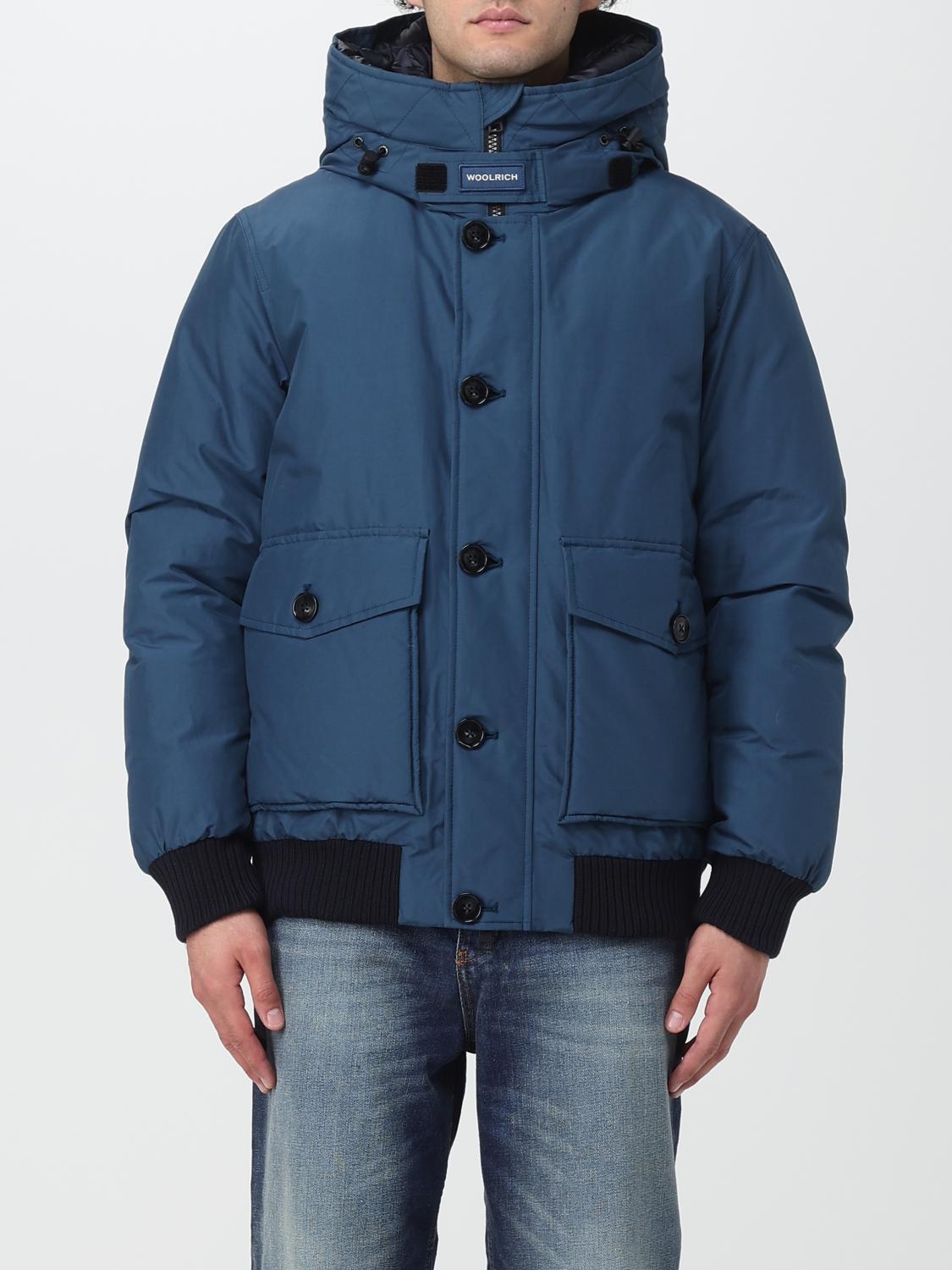 WOOLRICH: Jacket men - Blue 1 | Woolrich jacket CFWOOU0785MRUT0001 online at GIGLIO.COM