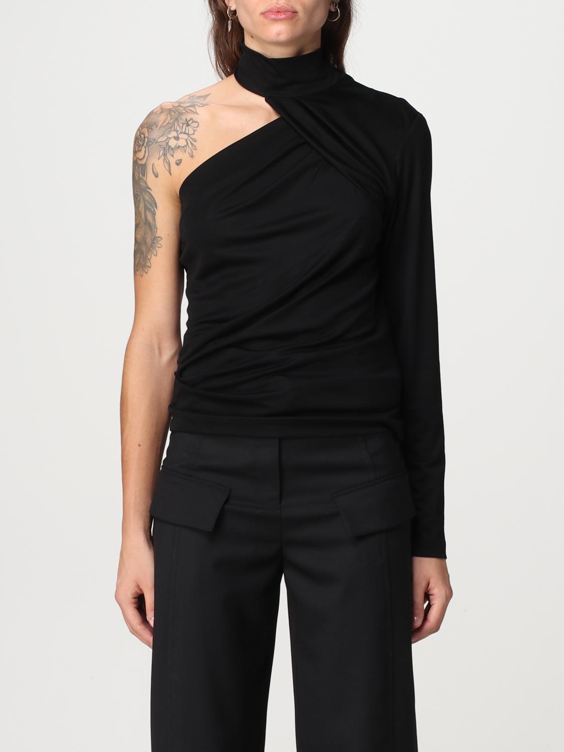 IRO: Top woman - Black | Iro top WP16SOEMO online at GIGLIO.COM