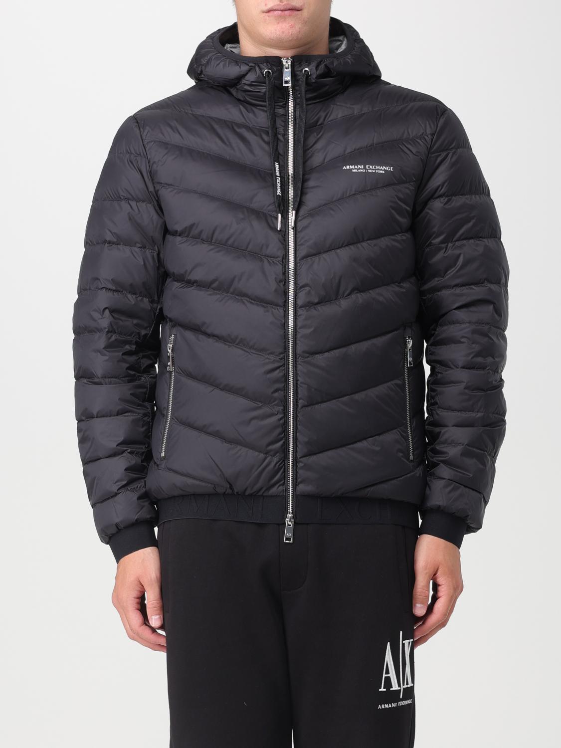 ARMANI EXCHANGE: Jacket men - Black | Armani Exchange jacket ...