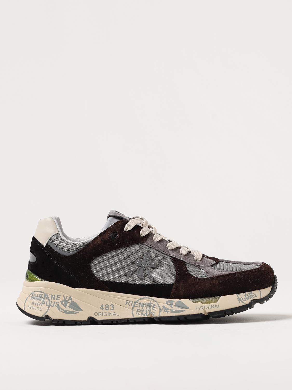 PREMIATA: Sneakers men - Brown | Premiata sneakers MASE online at ...