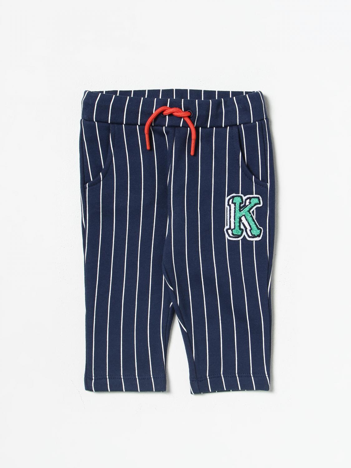 KENZO KIDS: Pants kids - Blue | Kenzo Kids pants K04231 online at ...
