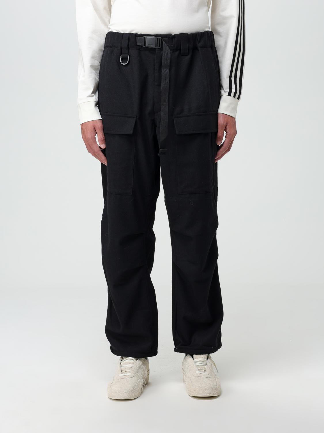 Y-3: Pants men - Black | Y-3 pants IP5564 online at GIGLIO.COM