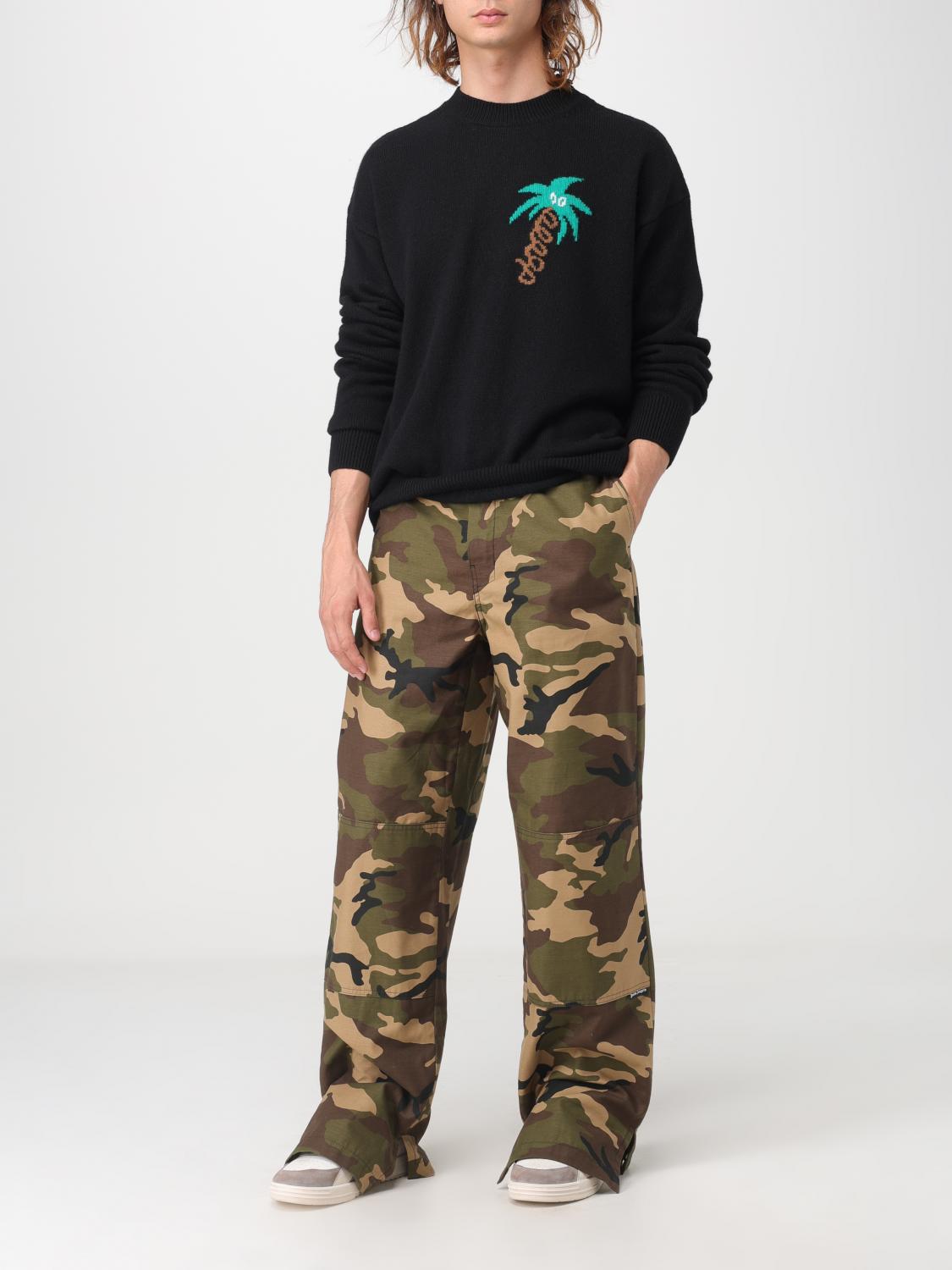 Palm Angels Jumper men - Black | PMHE054E23KNI004 | GIGLIO.COM