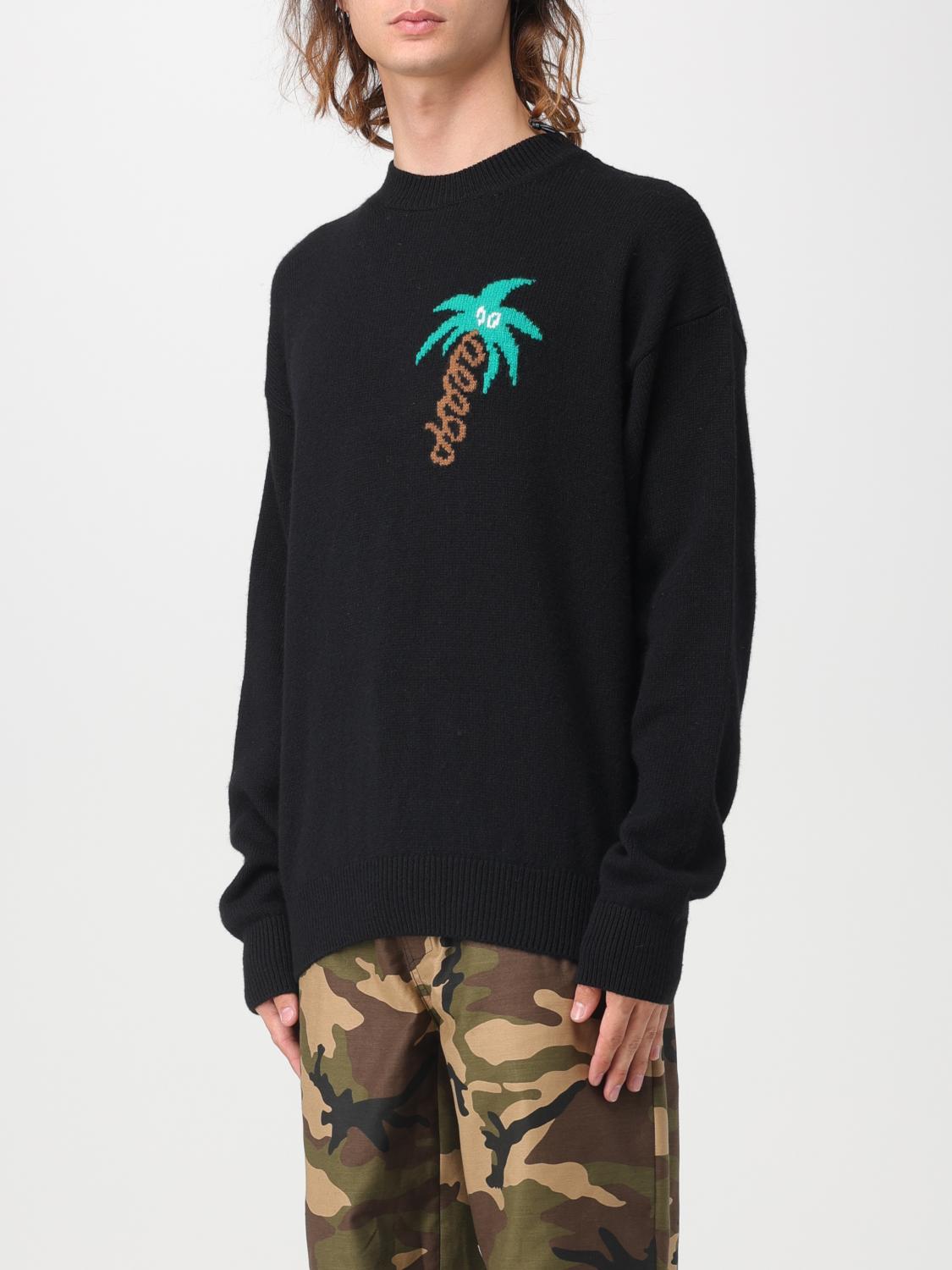 Palm Angels Jumper men - Black | PMHE054E23KNI004 | GIGLIO.COM