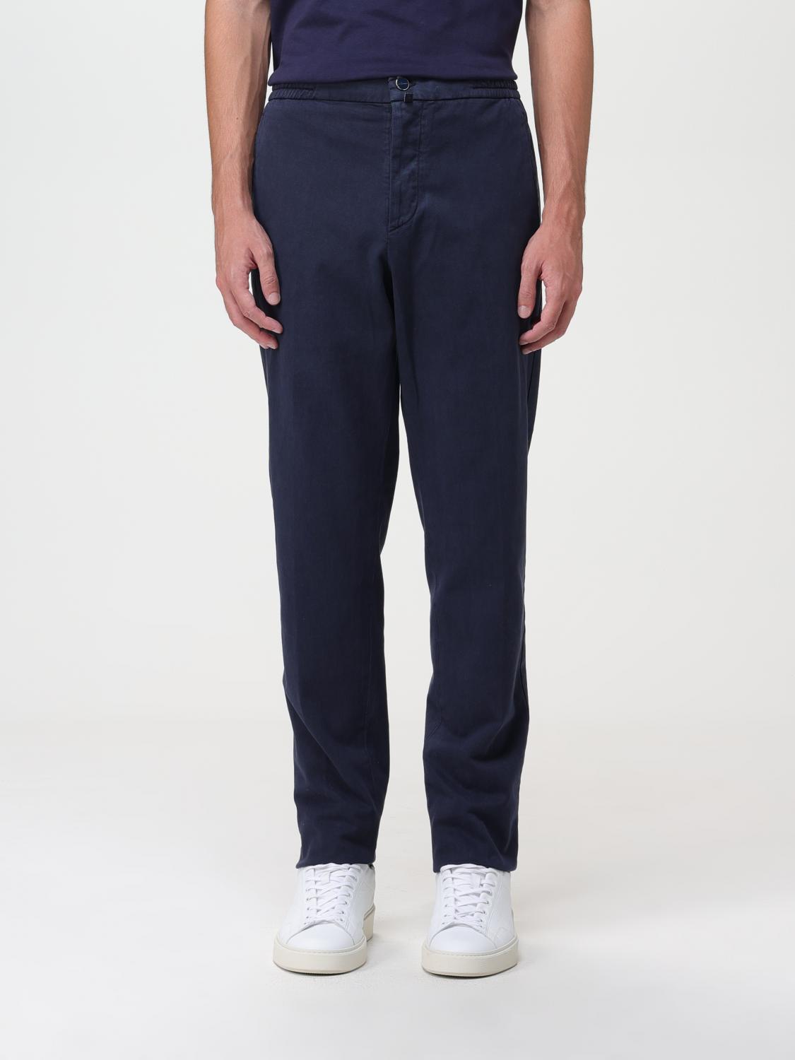 Kiton Outlet: Pants men - Blue | Kiton pants UPLACJ0210C02009 online at ...