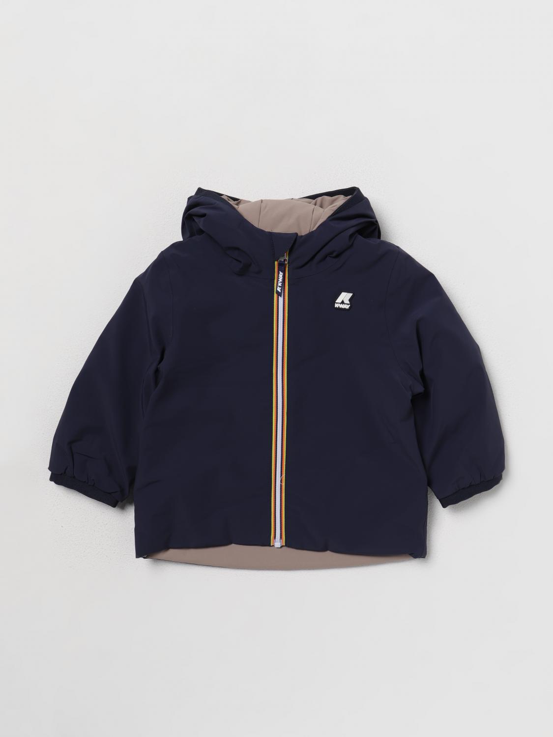 K-Way Jacket kids - Blue | K1131XW | GIGLIO.COM