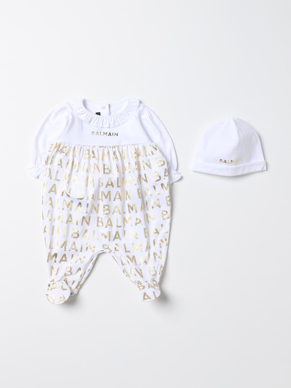 BALMAIN: Tracksuits kids Kids - White | Balmain tracksuit BTB010Z1523 ...