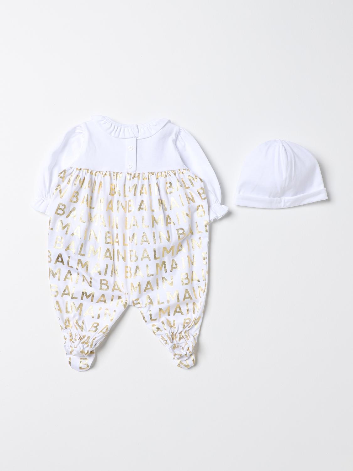 BALMAIN: Tracksuits kids Kids - White | Balmain tracksuit BTB010Z1523 ...