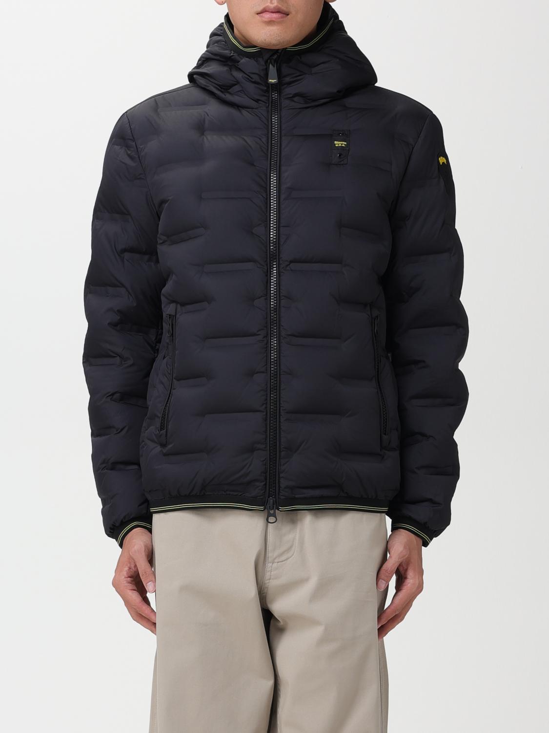 BLAUER: Jacket men - Black | Blauer jacket 23WBLUC03182006637 online at ...