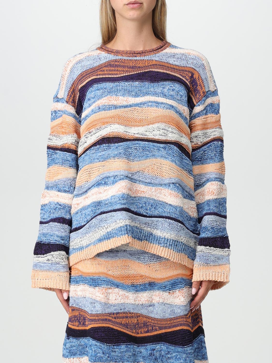 ULLA JOHNSON: Sweater woman - Gnawed Blue | Ulla Johnson sweater ...