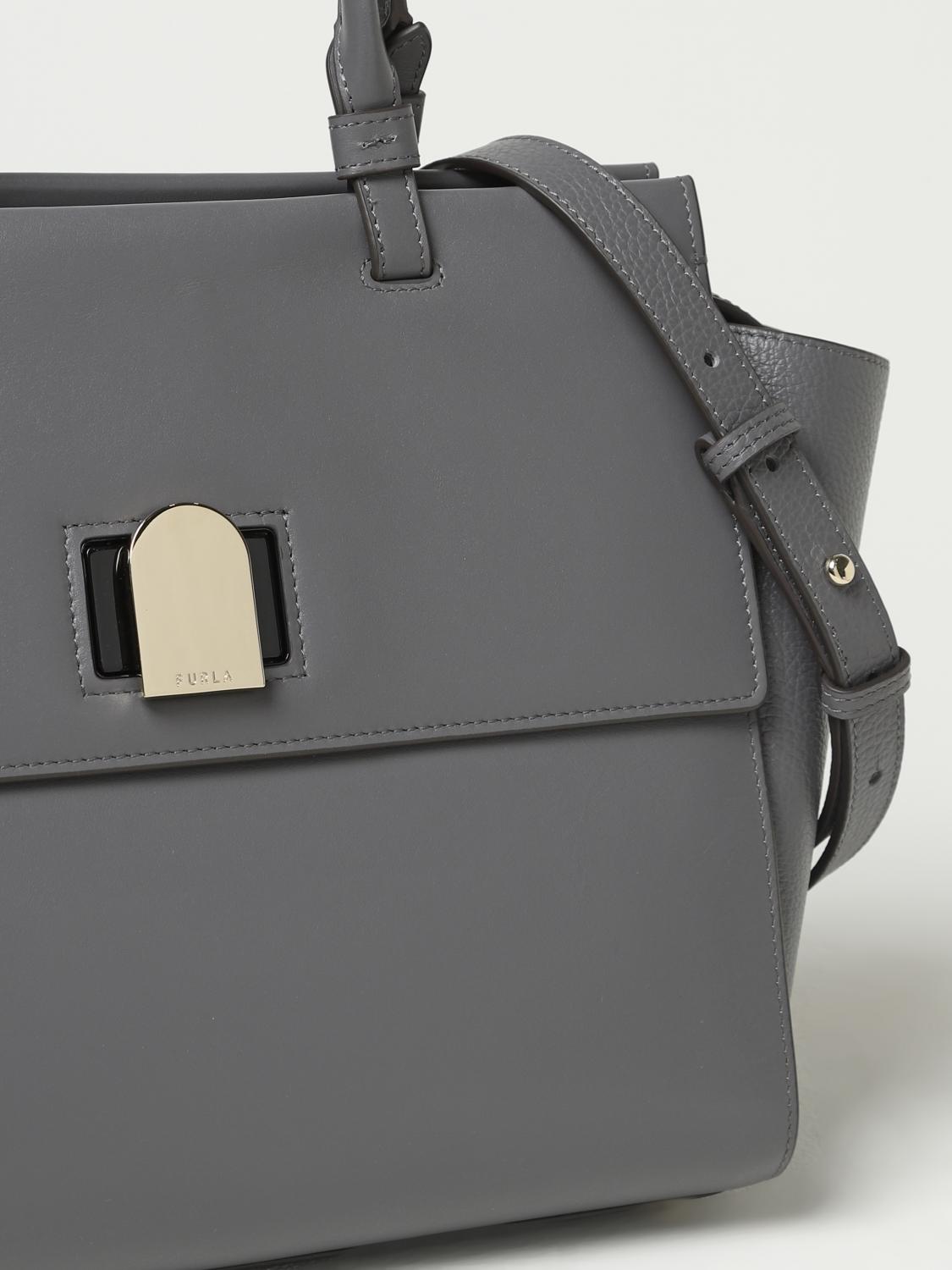 FURLA: Shoulder bag woman - Grey | Furla handbag WB00812BX0053 online ...