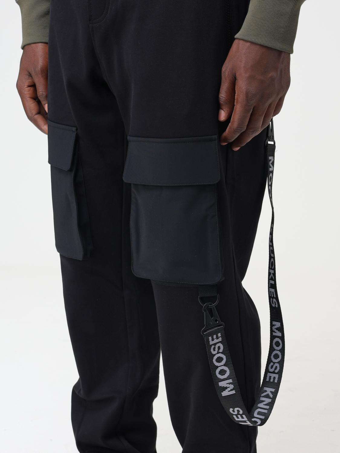 Moose Knuckles Pants men - Black | M13MR799 | GIGLIO.COM