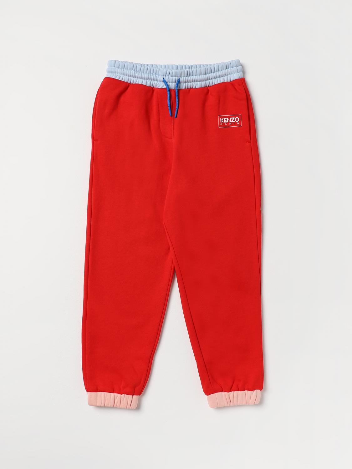 Kenzo Kids Outlet: Pants kids - Red | K14274 | GIGLIO.COM