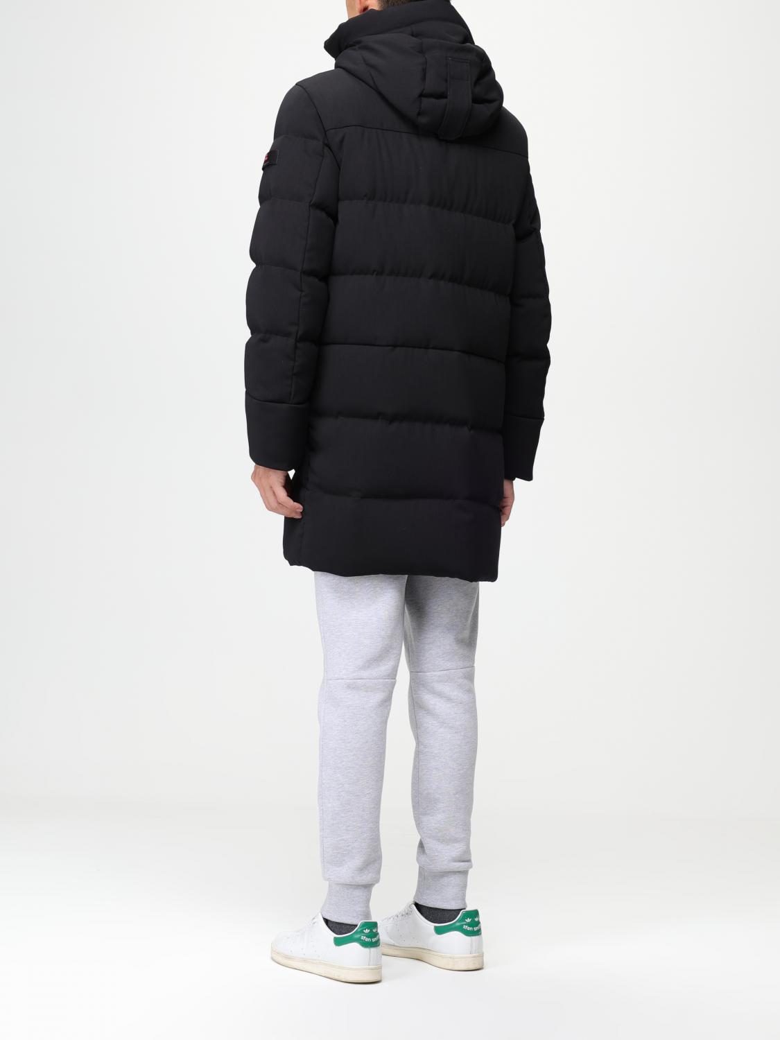 PEUTEREY: Coat men - Black | Peuterey jacket PEU485501181868 online at ...