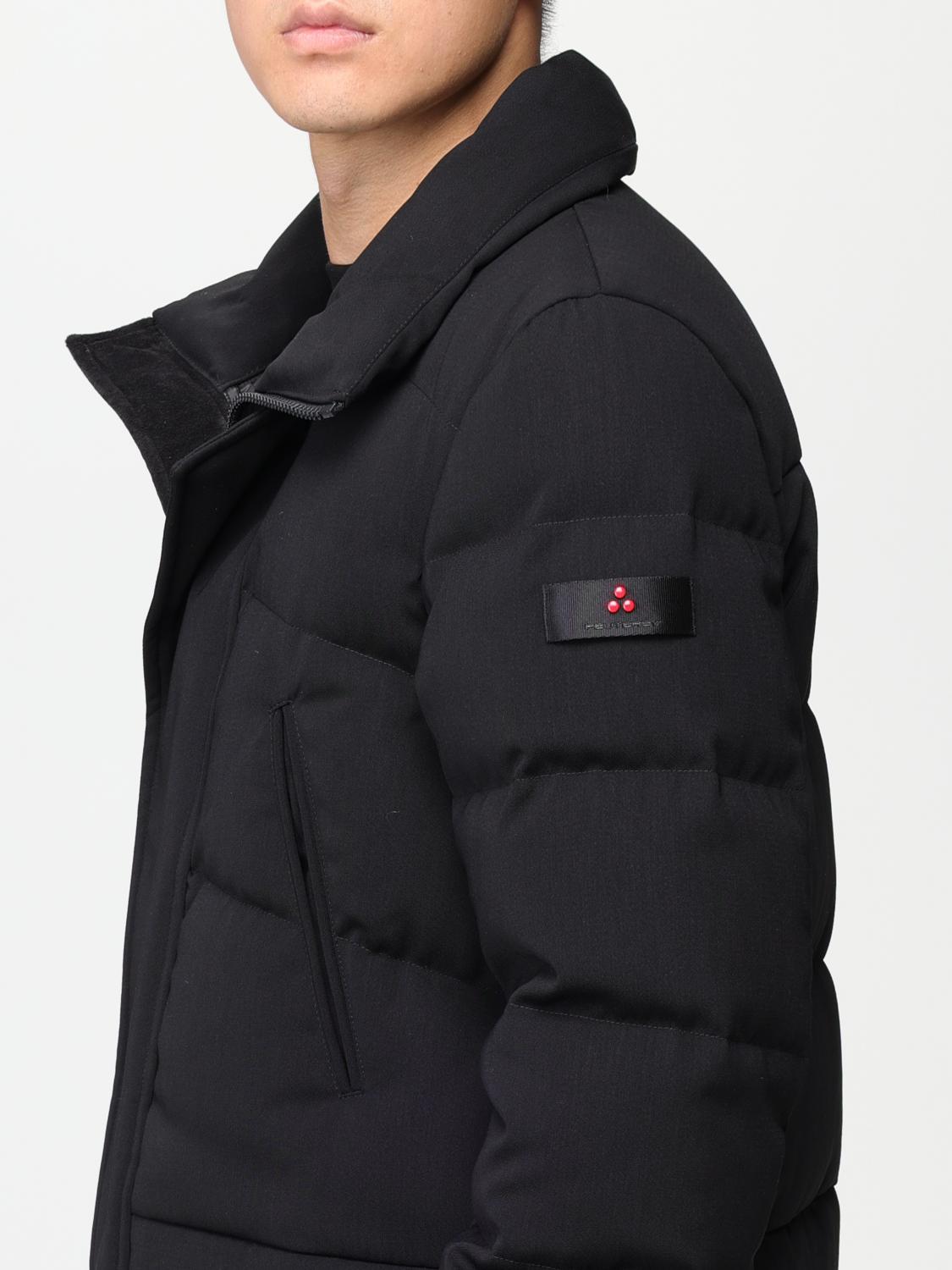 PEUTEREY: Coat men - Black | Peuterey jacket PEU485501181868 online at ...