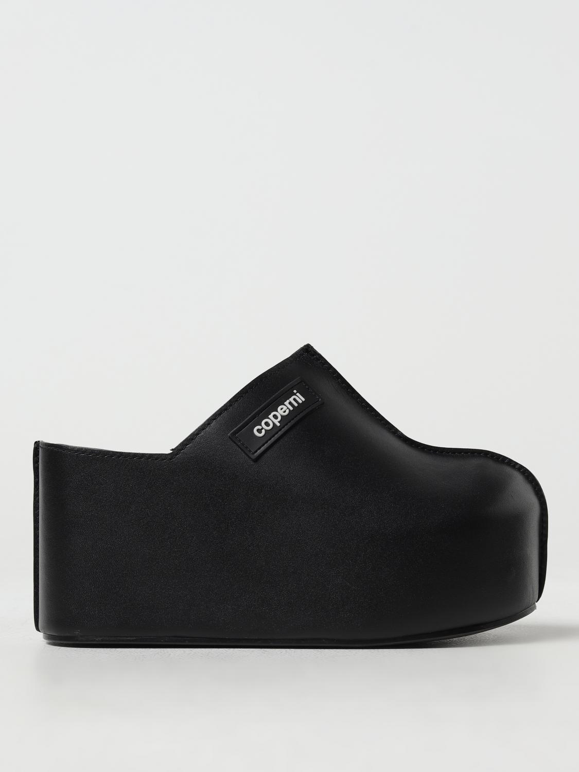 COPERNI: Shoes woman - Black | Coperni wedge shoes COPSH38489 online at ...