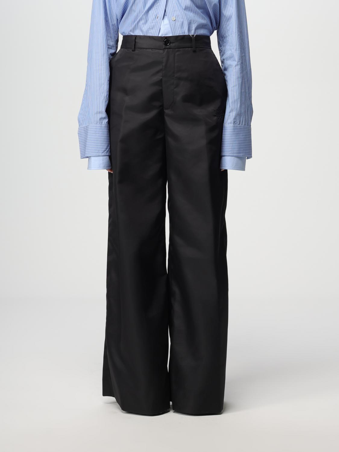 MM6 MAISON MARGIELA: Pants woman - Black | Mm6 Maison Margiela pants ...