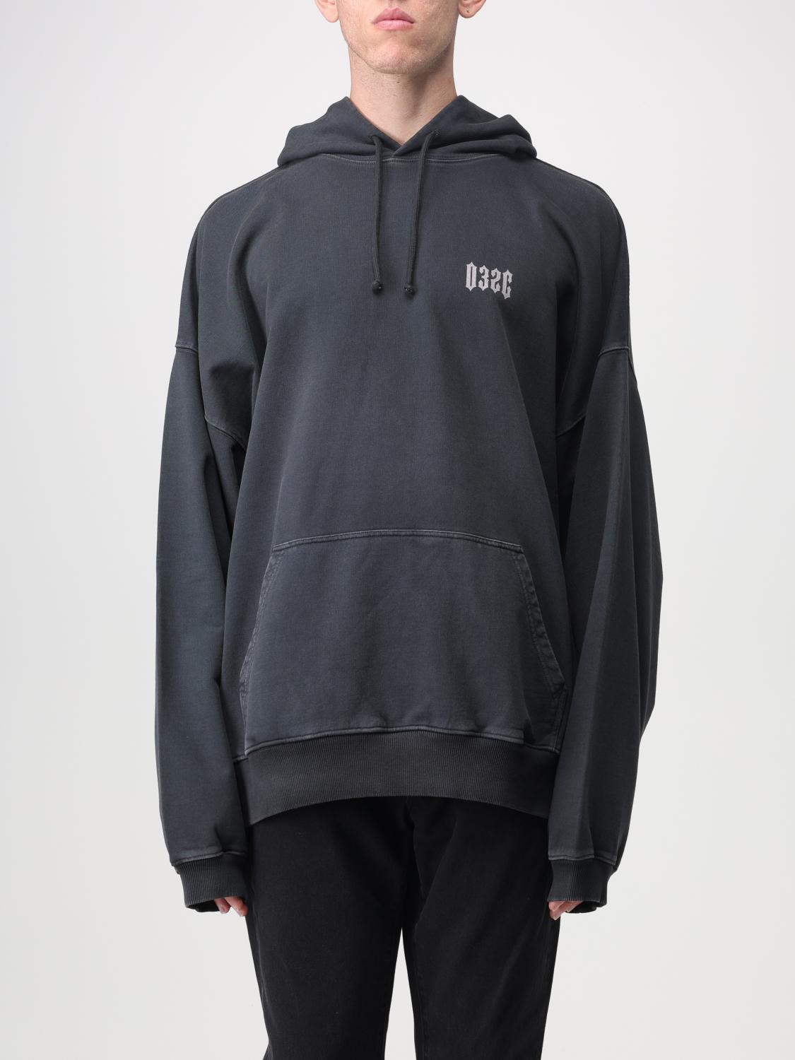 032C: Sweater men - Black | 032C sweater C2030 online at GIGLIO.COM