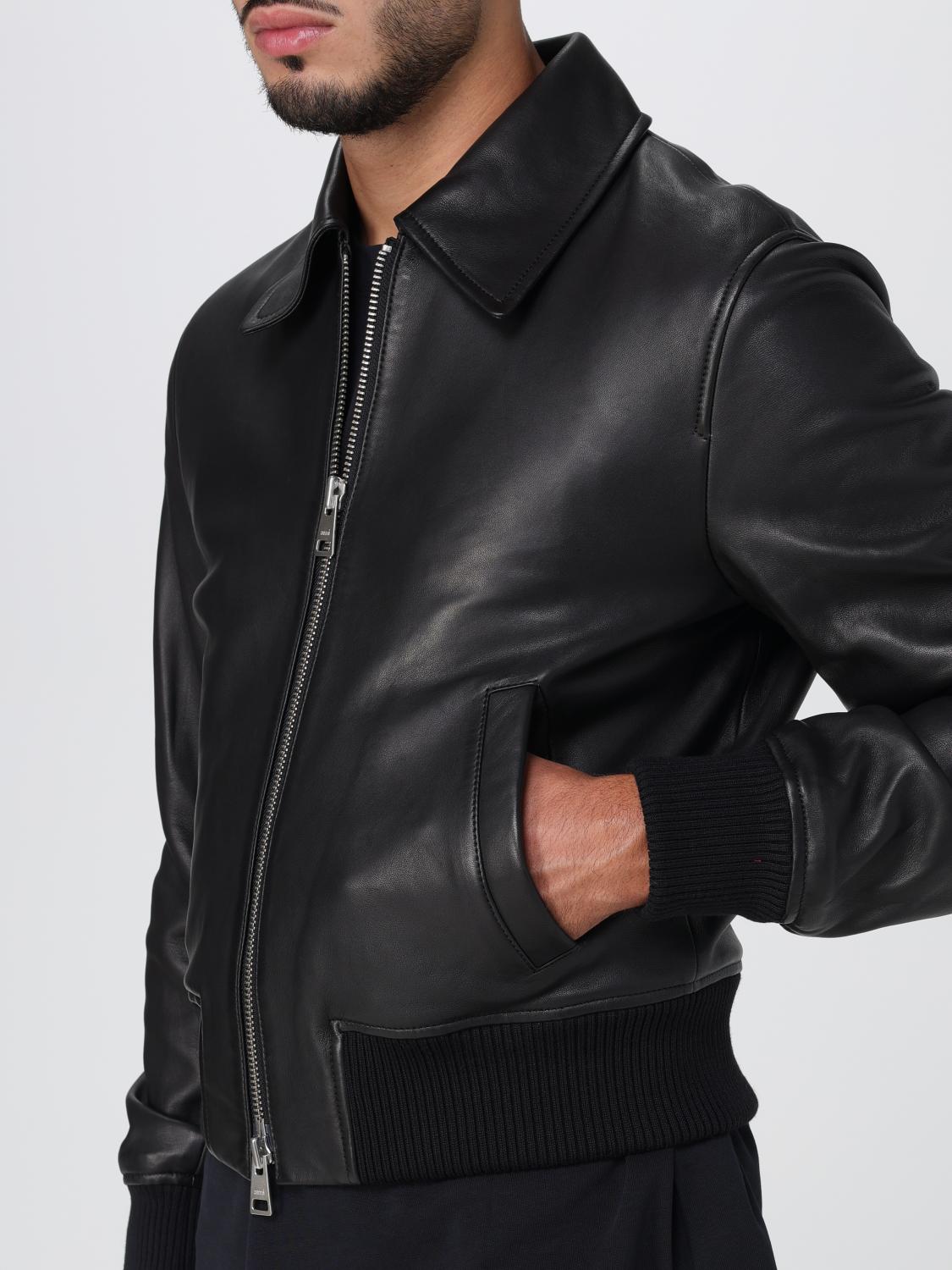 Ami Paris Jacket men - Black | UJK008552 | GIGLIO.COM