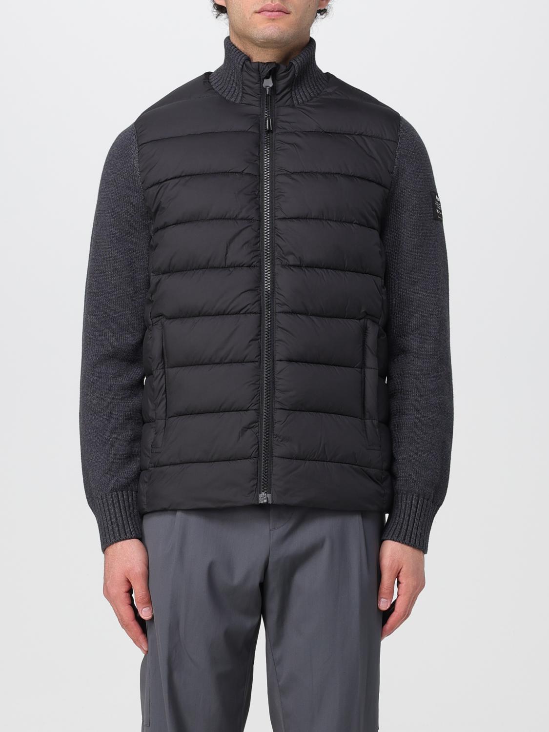 ECOALF: Jacket men - Grey | Ecoalf jacket GAKNDENAL0987MW23 online at ...