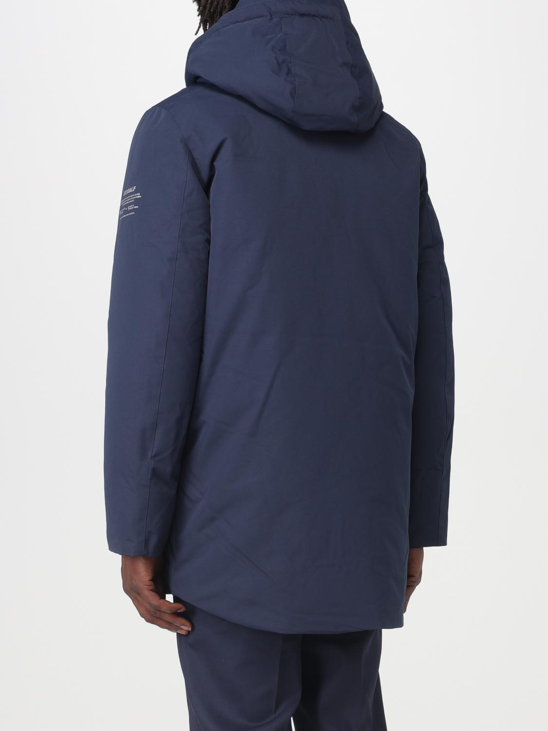 Ecoalf Coat men - Blue | GAJKPARKO0255MW23 | GIGLIO.COM