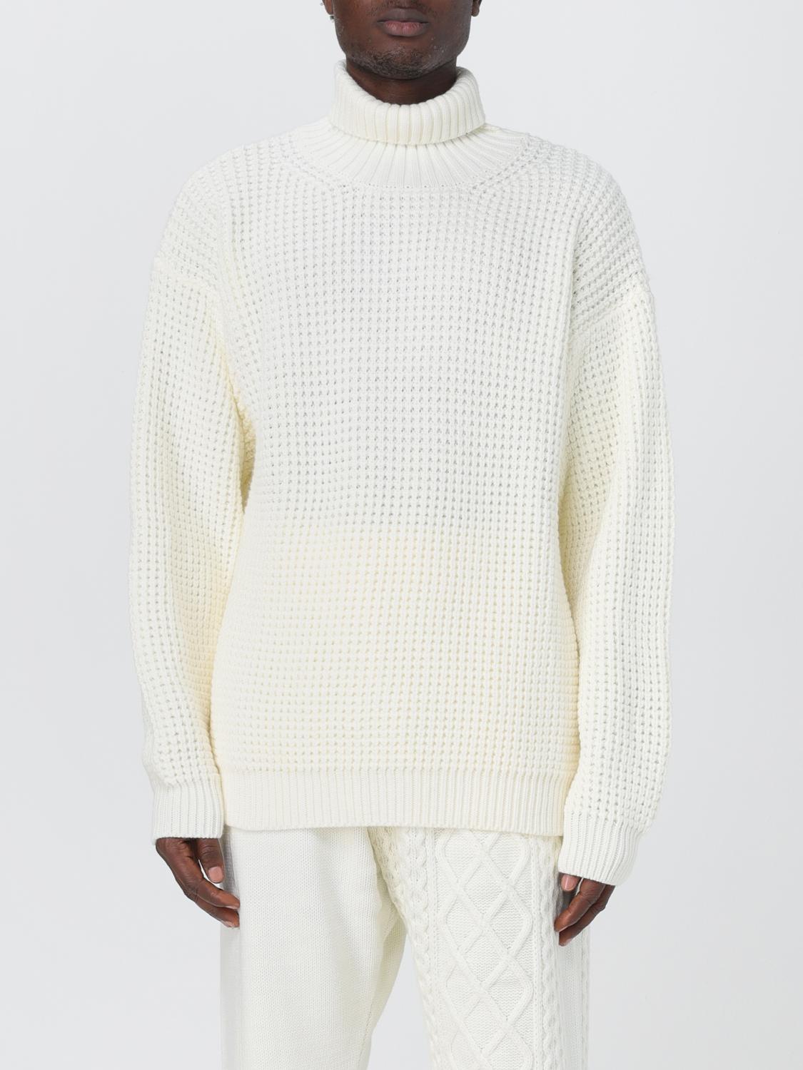 FAMILY FIRST: Sweater men - White | Family First sweater SWF2316 online ...