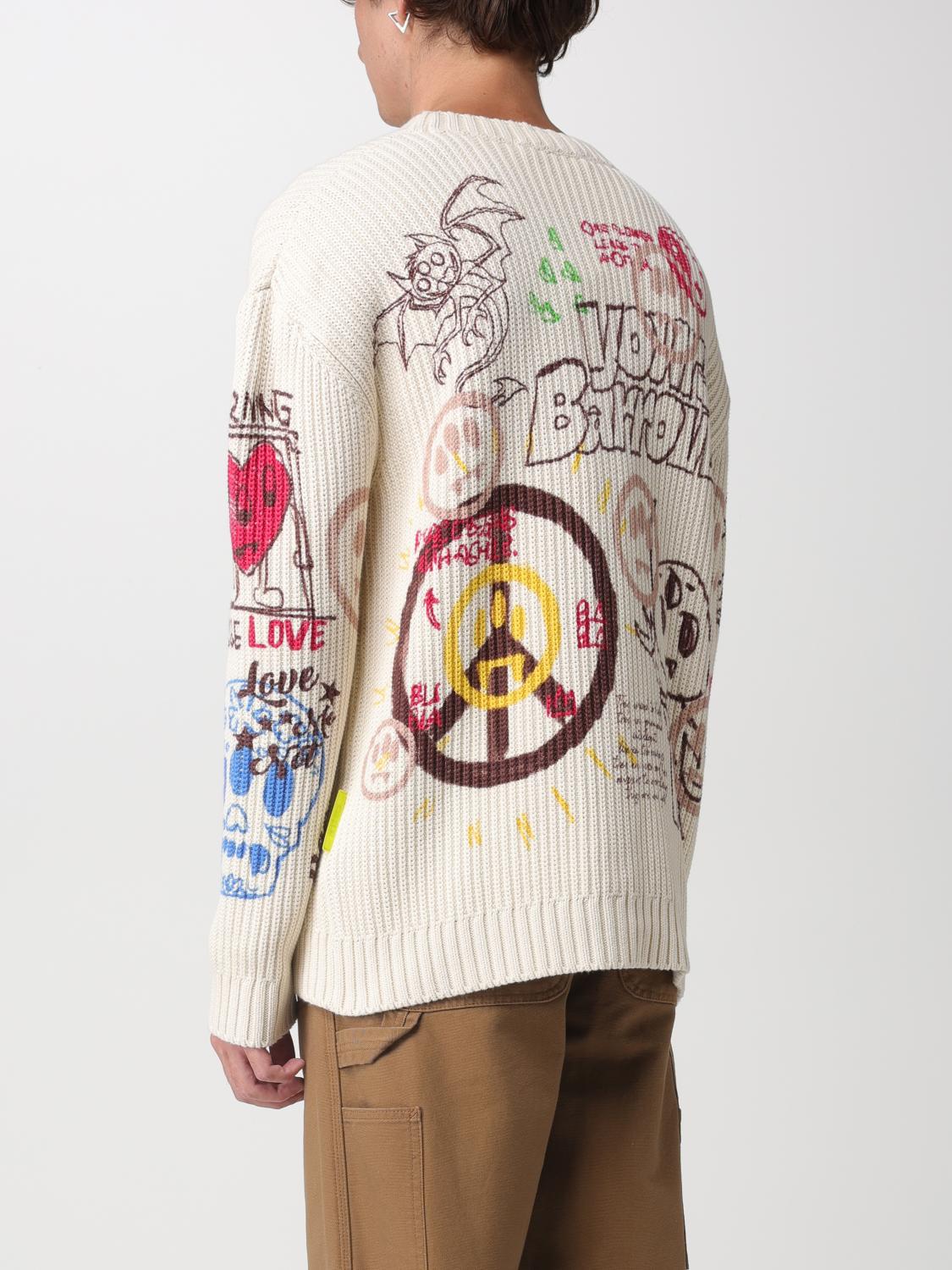 Barrow Sweater men - Cream | F3BWUAJP024 | GIGLIO.COM