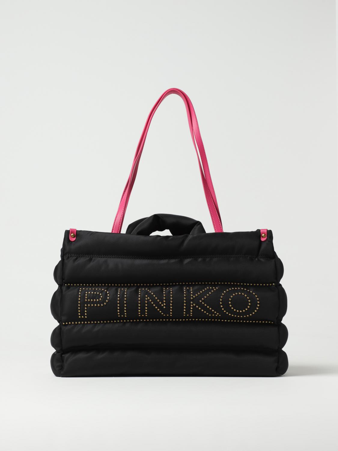 PINKO: Shoulder bag woman - Black | Pinko tote bags 101964A17V online ...