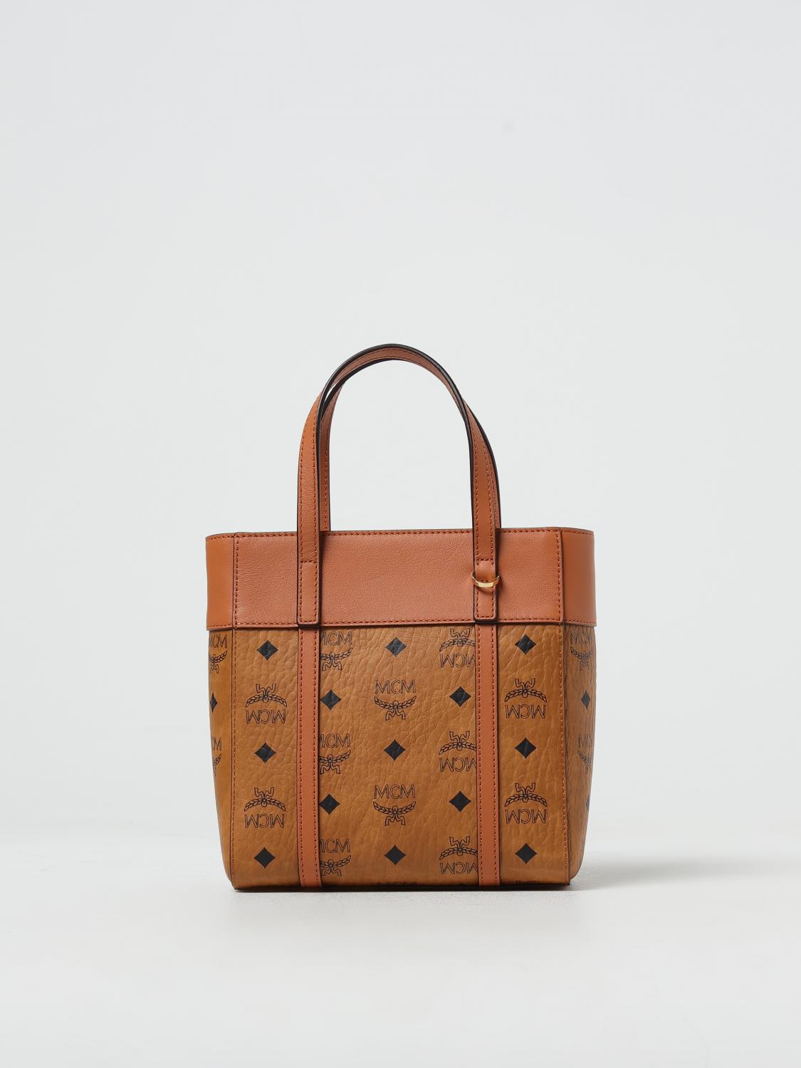 MCM: Handbag woman - Camel | Mcm mini bag MWPDSTA01 online at GIGLIO.COM